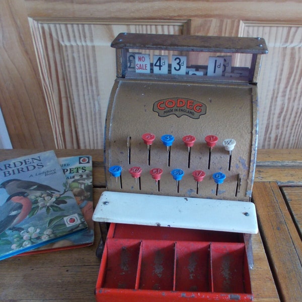 Toy Cash Register - Etsy UK