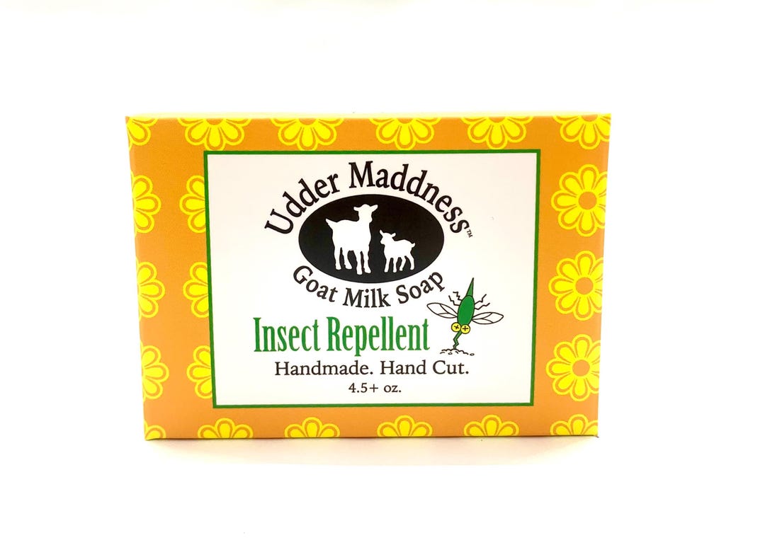 Insect Repellent Goat Milk Bath Soap Sensitive Skin Cleaning Bars ...