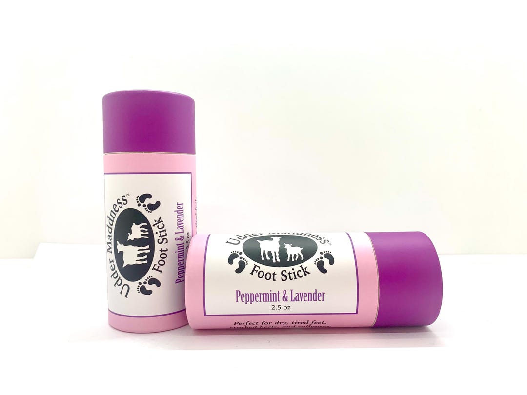 Lavender Peppermint Moisturizing Foot Stick All Natural Dry Feet ...