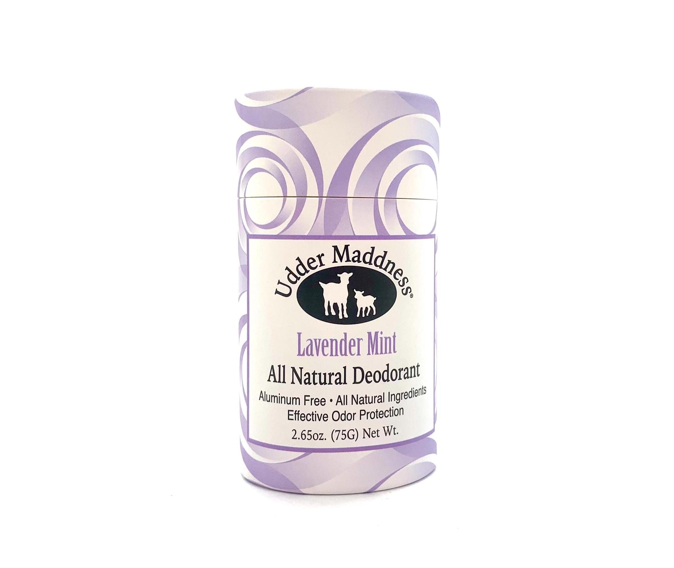 Lavender Mint Deodorant All Natural Goat Milk No Aluminum Men & Women ...