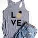 Pineapple Tanks Women LOVE Tanks Bridal Shower Pineapple Party Birthday ...