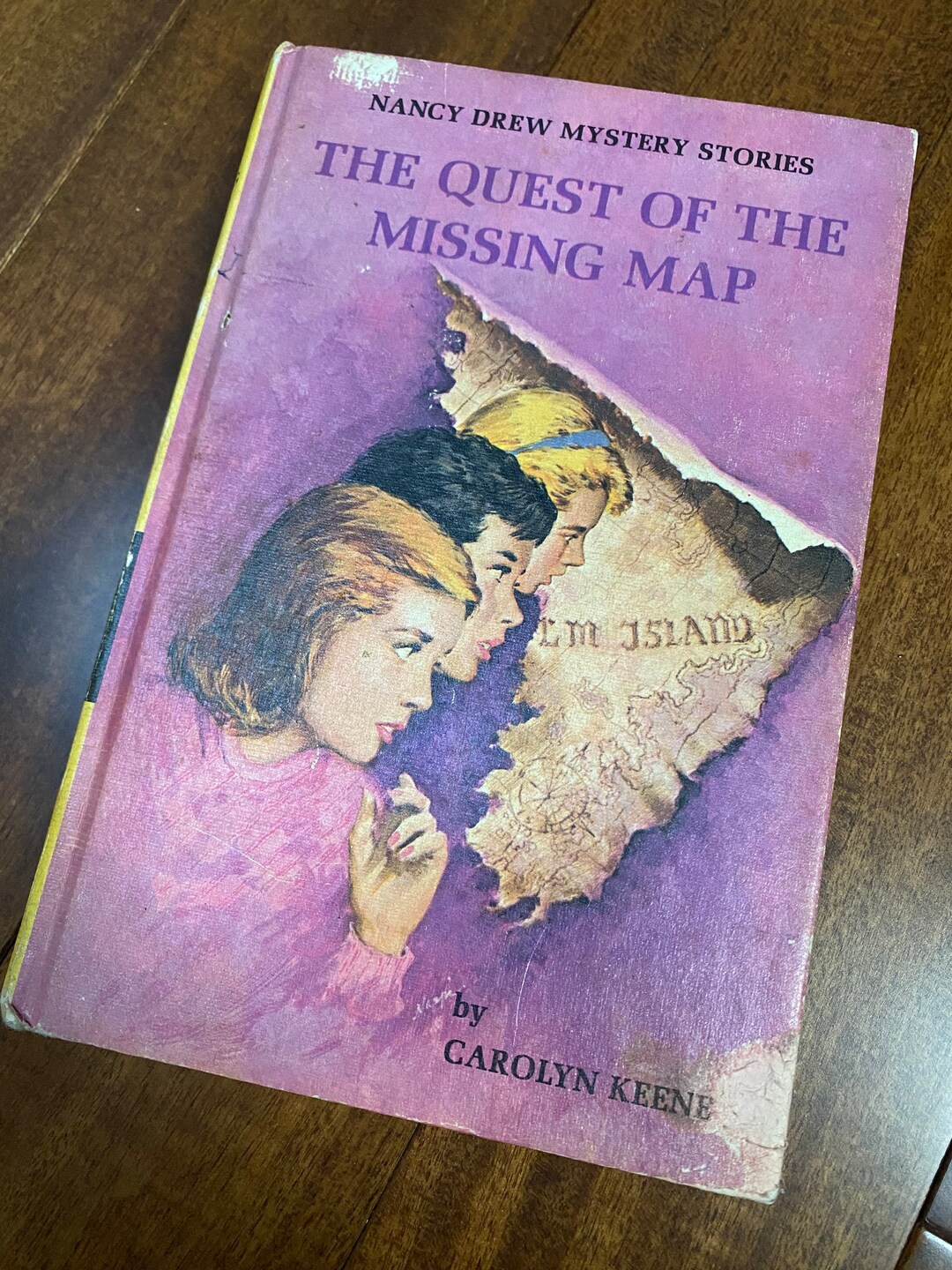 The Quest of the Missing Map by Carolyn Keene - Etsy
