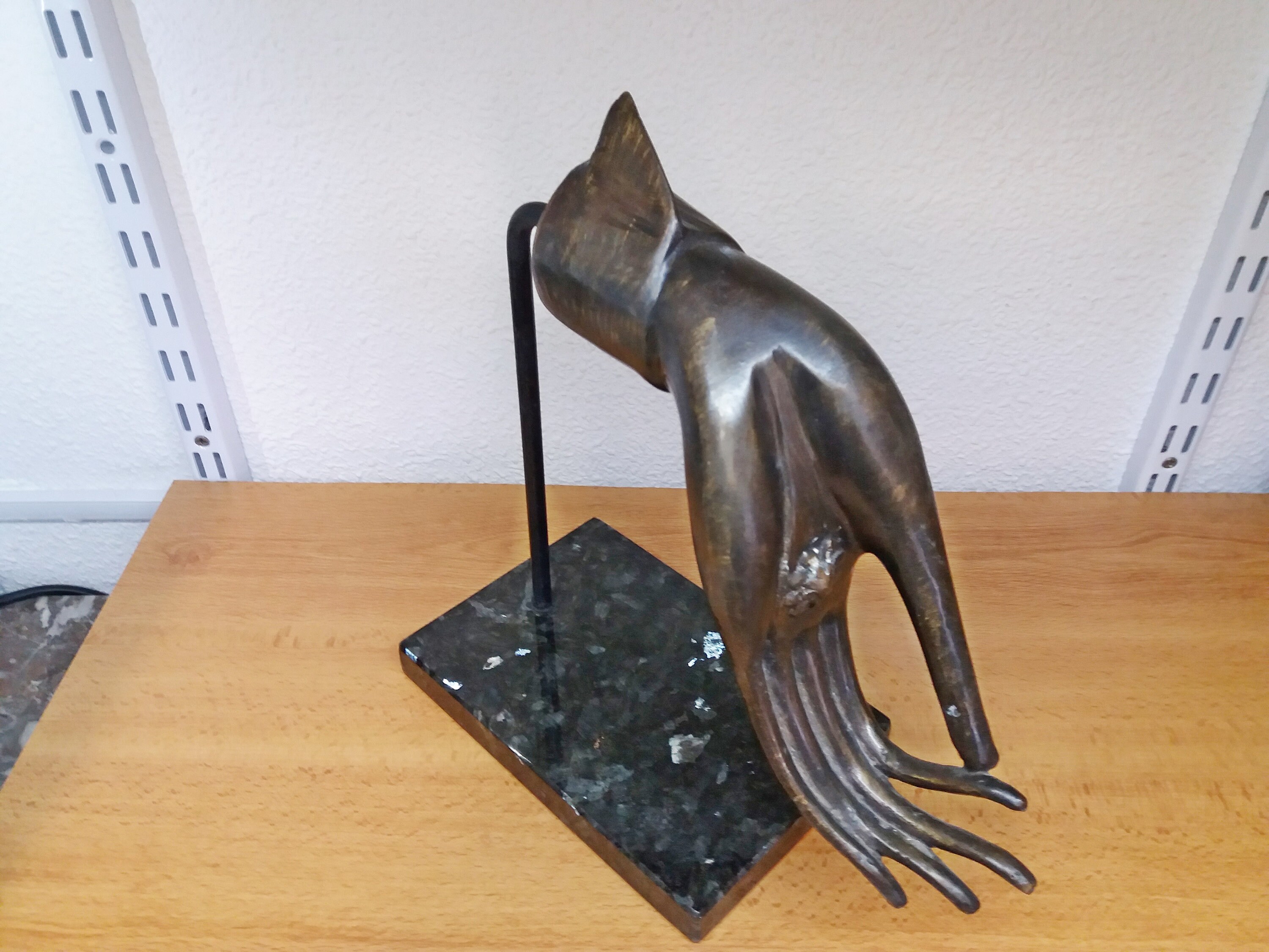 Solid Art Deco Bronze Hand Bronze Figurine Bronze Statue - Etsy