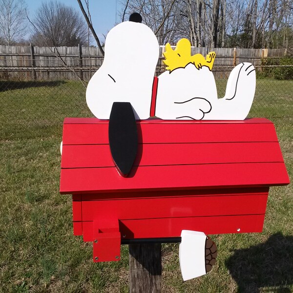 Snoopy Mailbox - Etsy