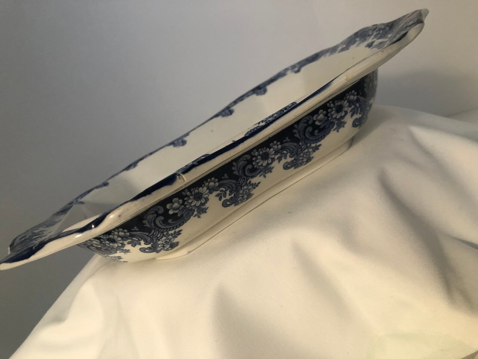 Kenilworth by Allertons Blue and White Square Serving Bowl - Etsy
