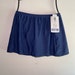Vintage Abstract Blue Two Piece Bathing Swim Suit Tankini Small Medium ...