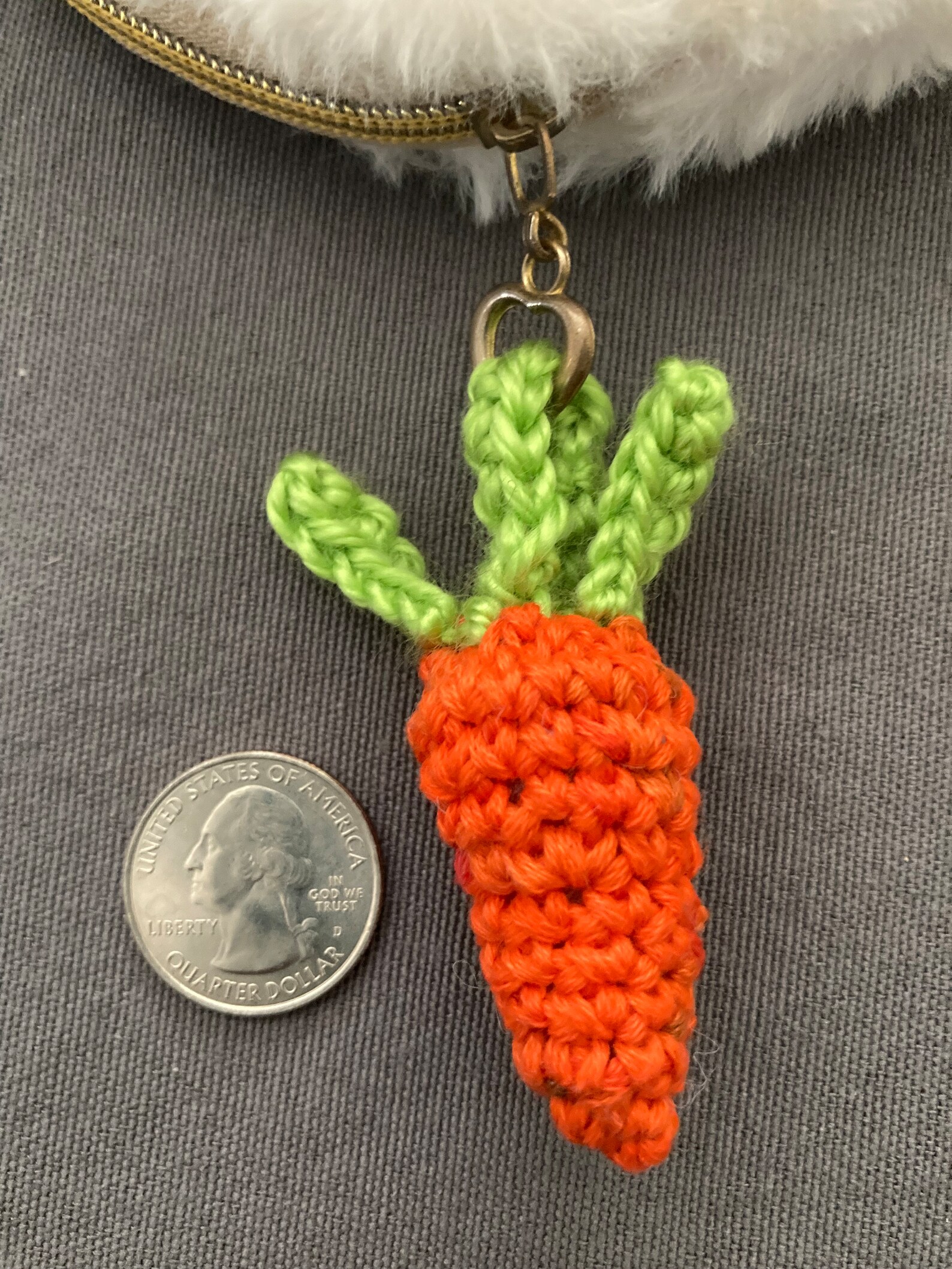 Crochet Carrot Keychain Pattern - Etsy