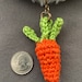 Crochet Carrot Keychain Pattern - Etsy