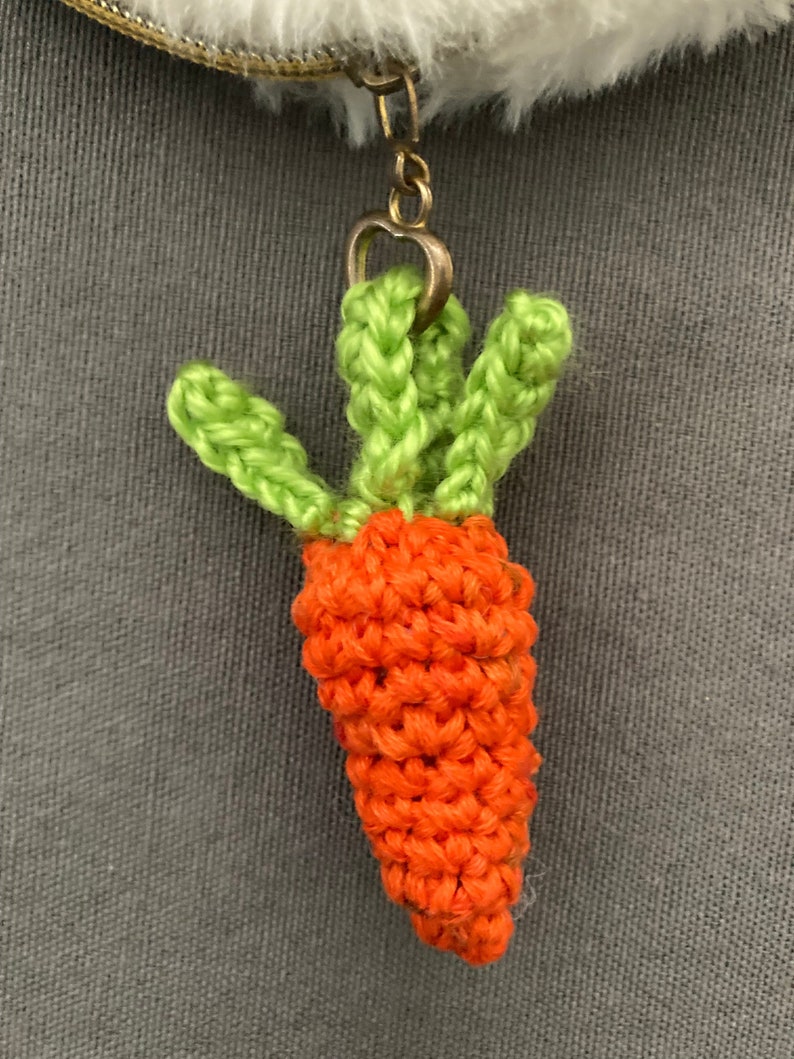 Crochet Carrot Keychain Pattern - Etsy
