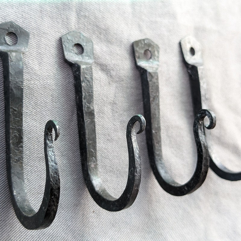 Hand Forged Hooks - Etsy