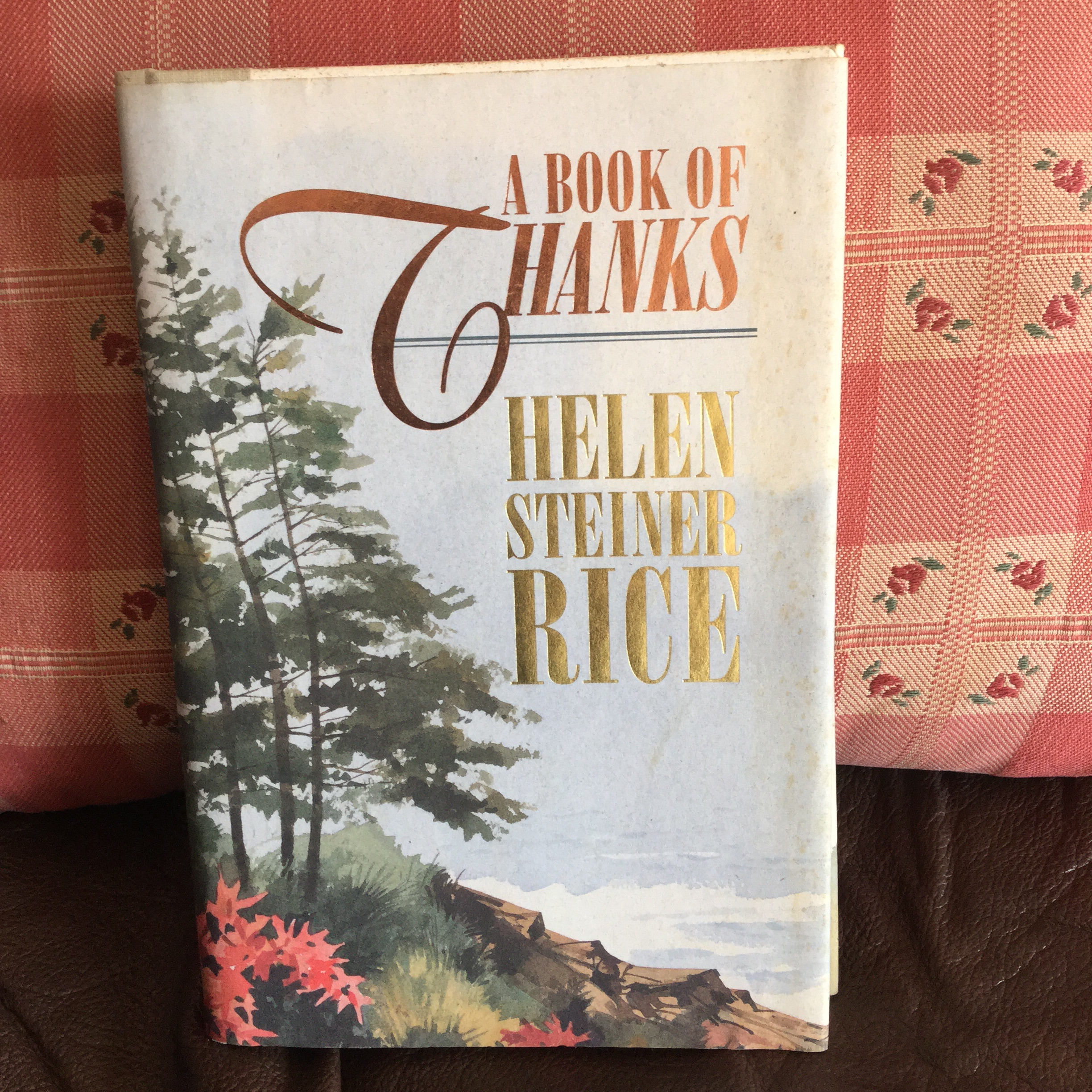 A Book of Thanks by Helen Steiner Rice Vintage 1993 - Etsy