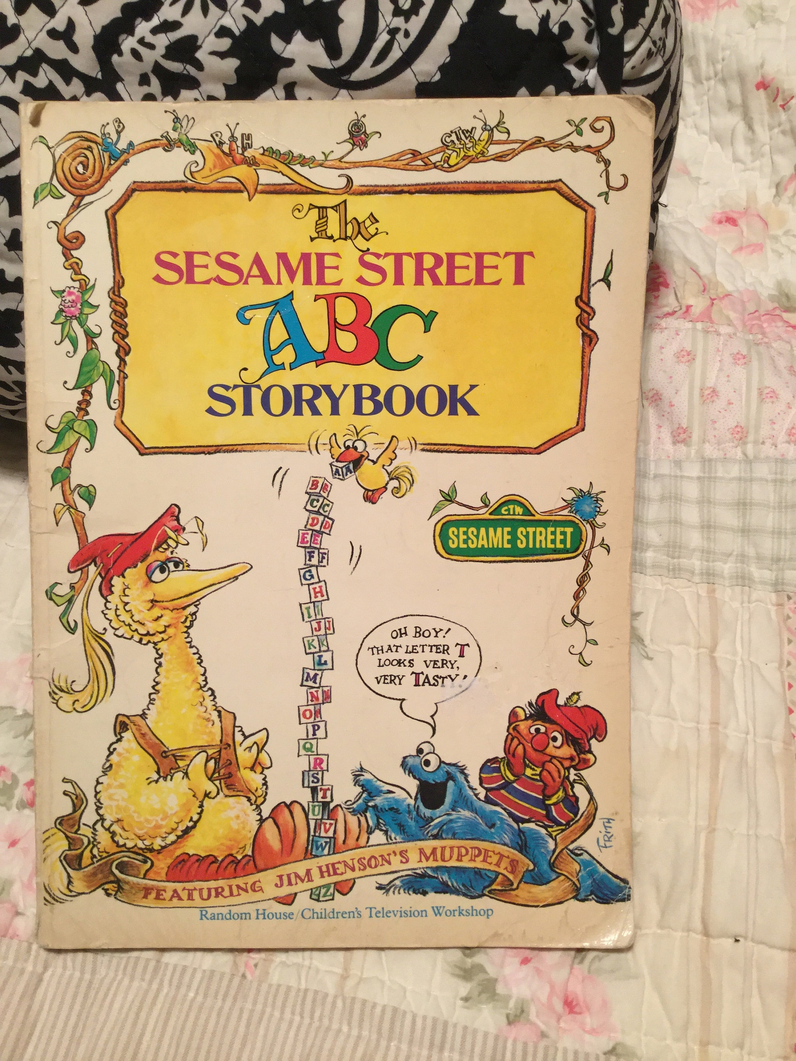 Vintage Sesame Street ABC Storybook, Paperback - Etsy