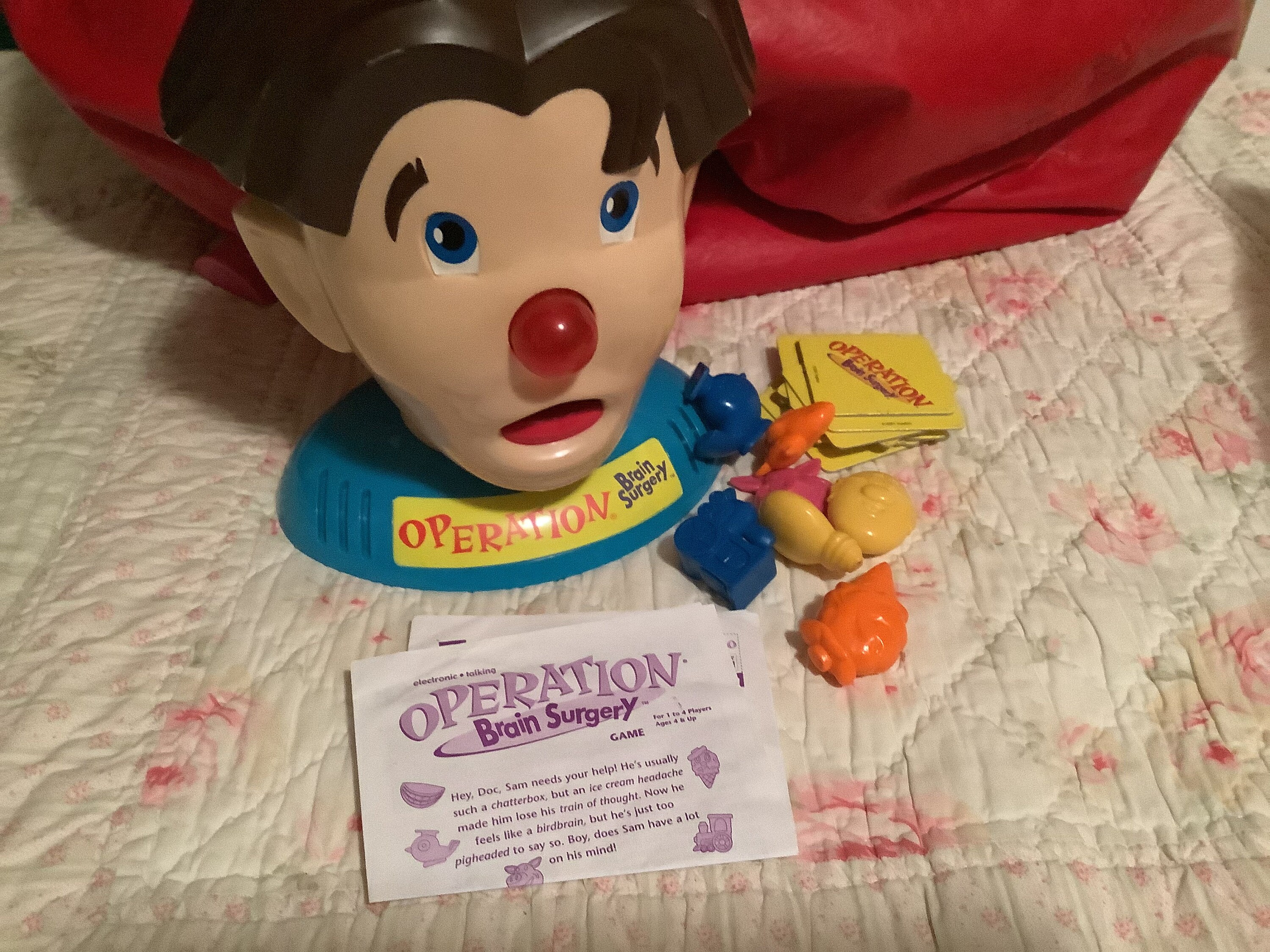 Vintage Operation Brain Surgery Game Talking - Etsy