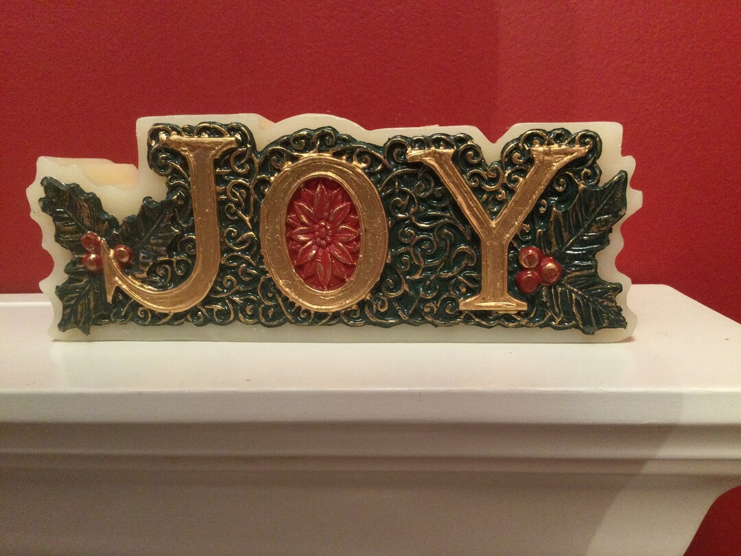 Vintage Avon Joy Christmas Candle Centre 1999 - Etsy
