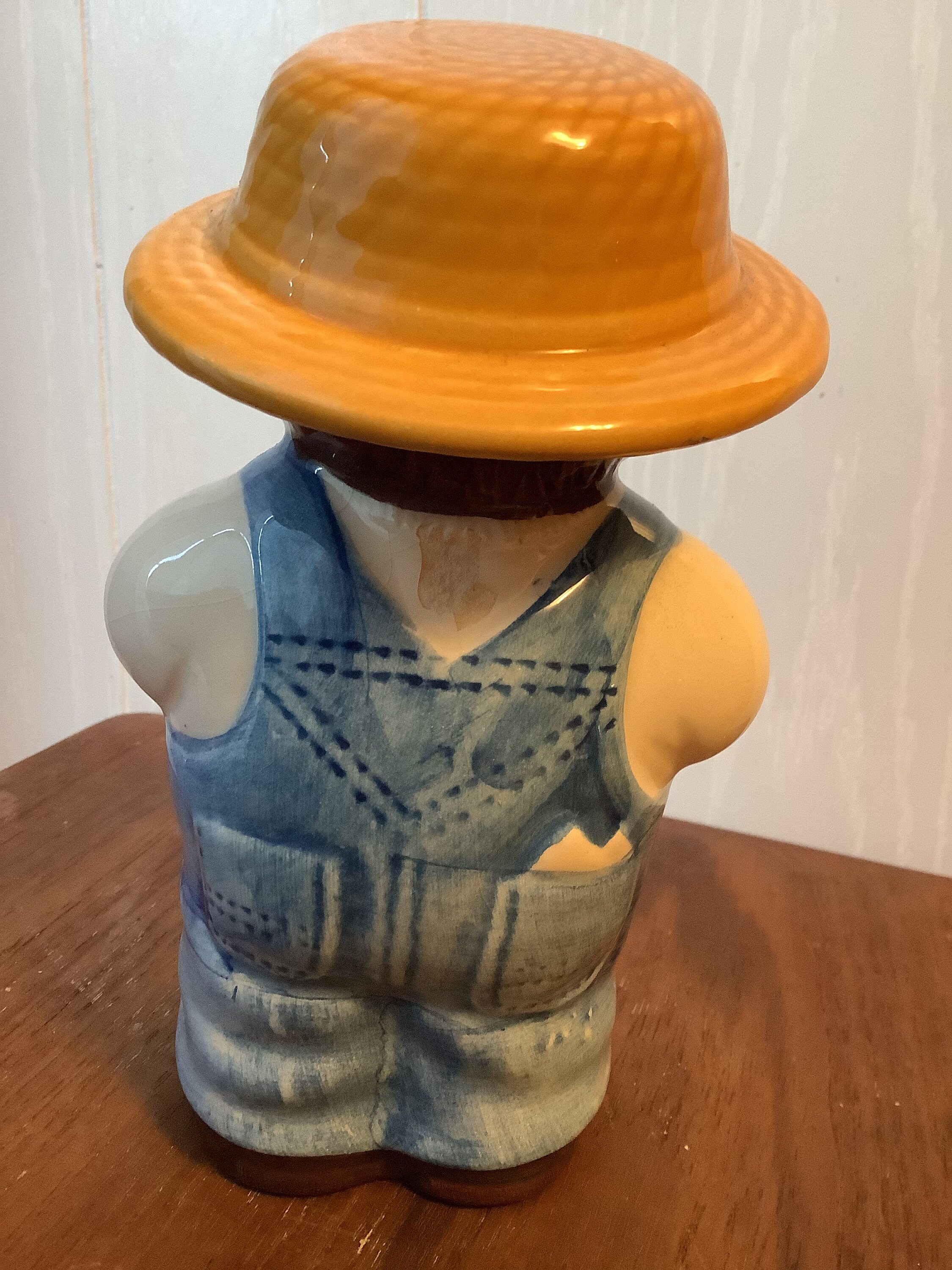 Vintage Avon Mornin Farmer Overalls Figurine Coffee Caddy - Etsy