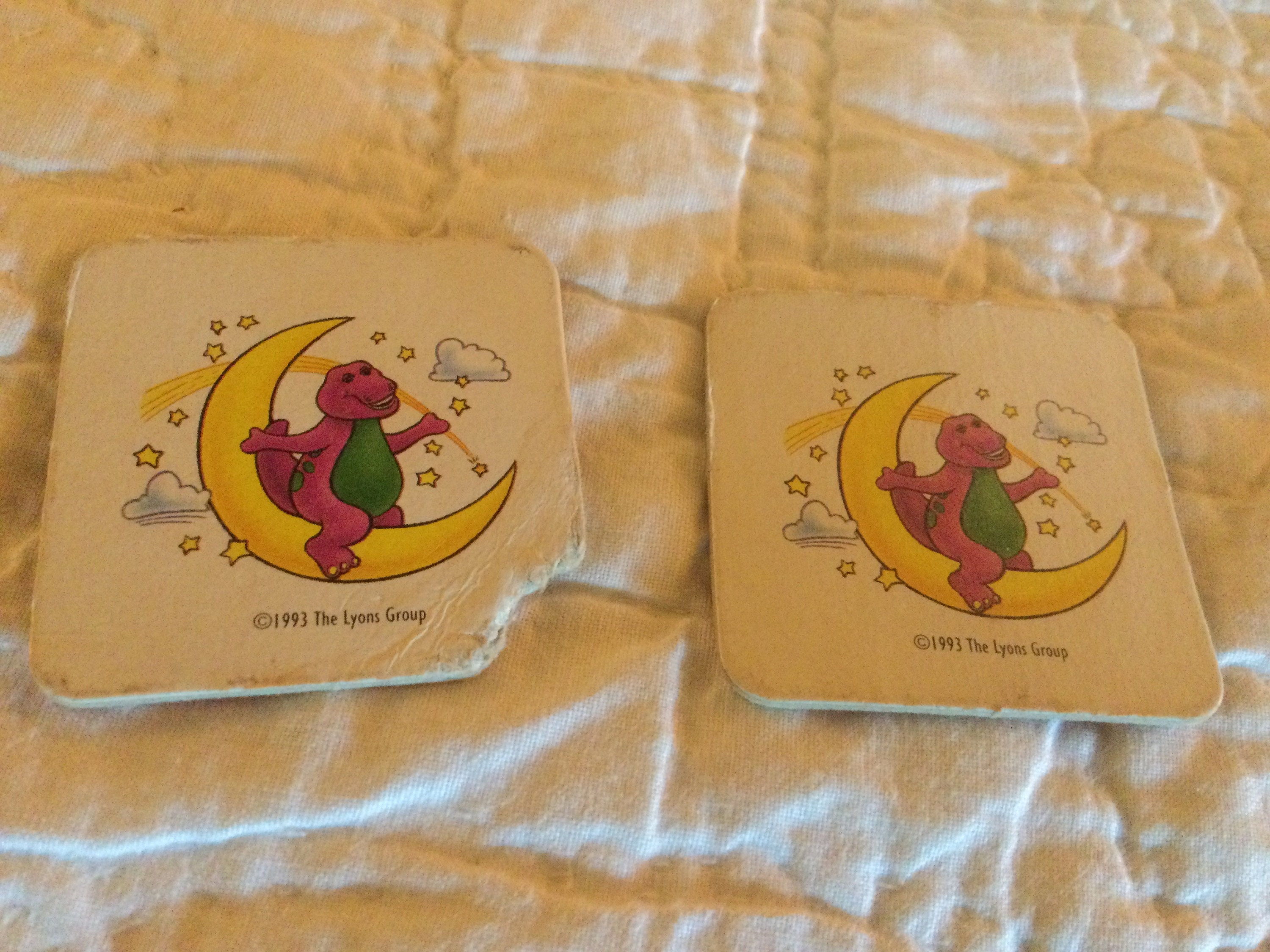 Vintage Barney Memory Card Game Milton Bradley 1993 - Etsy