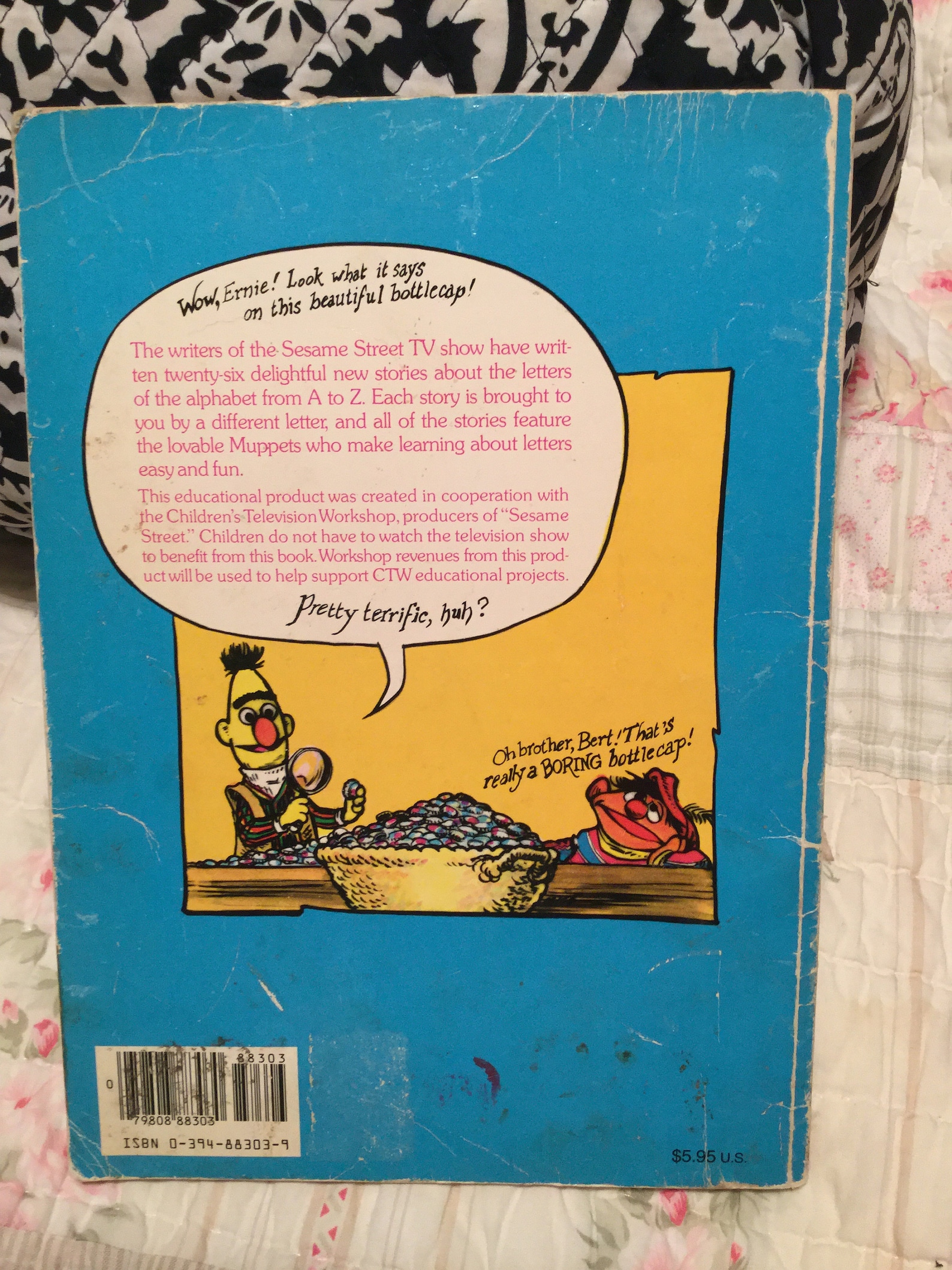 Vintage Sesame Street ABC Storybook, Paperback - Etsy