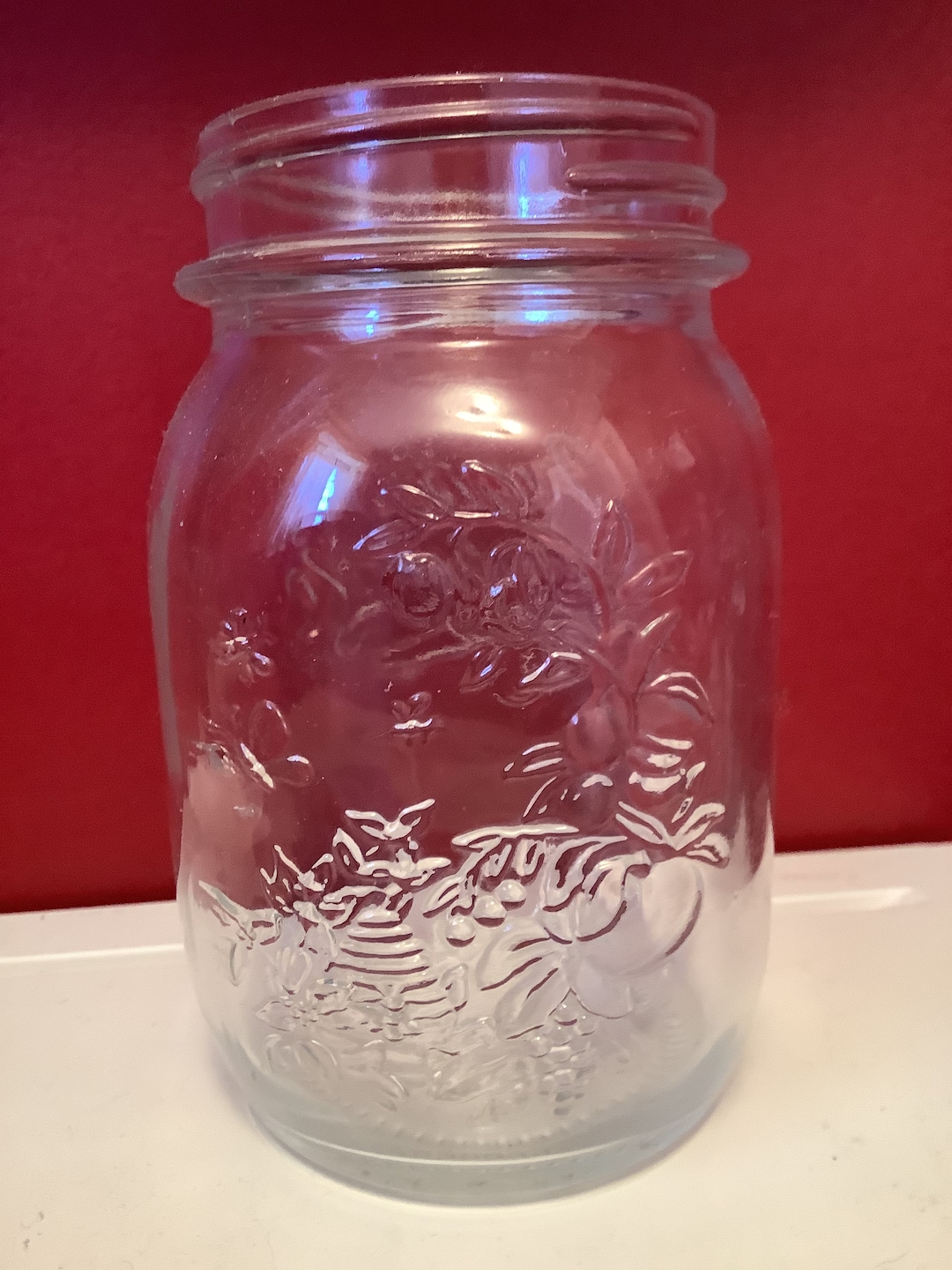 Vintage Bormioli Rocco Italian Glass Jar - Etsy