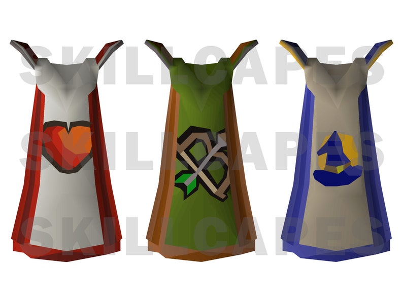 OSRS Skillcape Pngs - 23 High Resolution Runescape Graphics - Great for ...