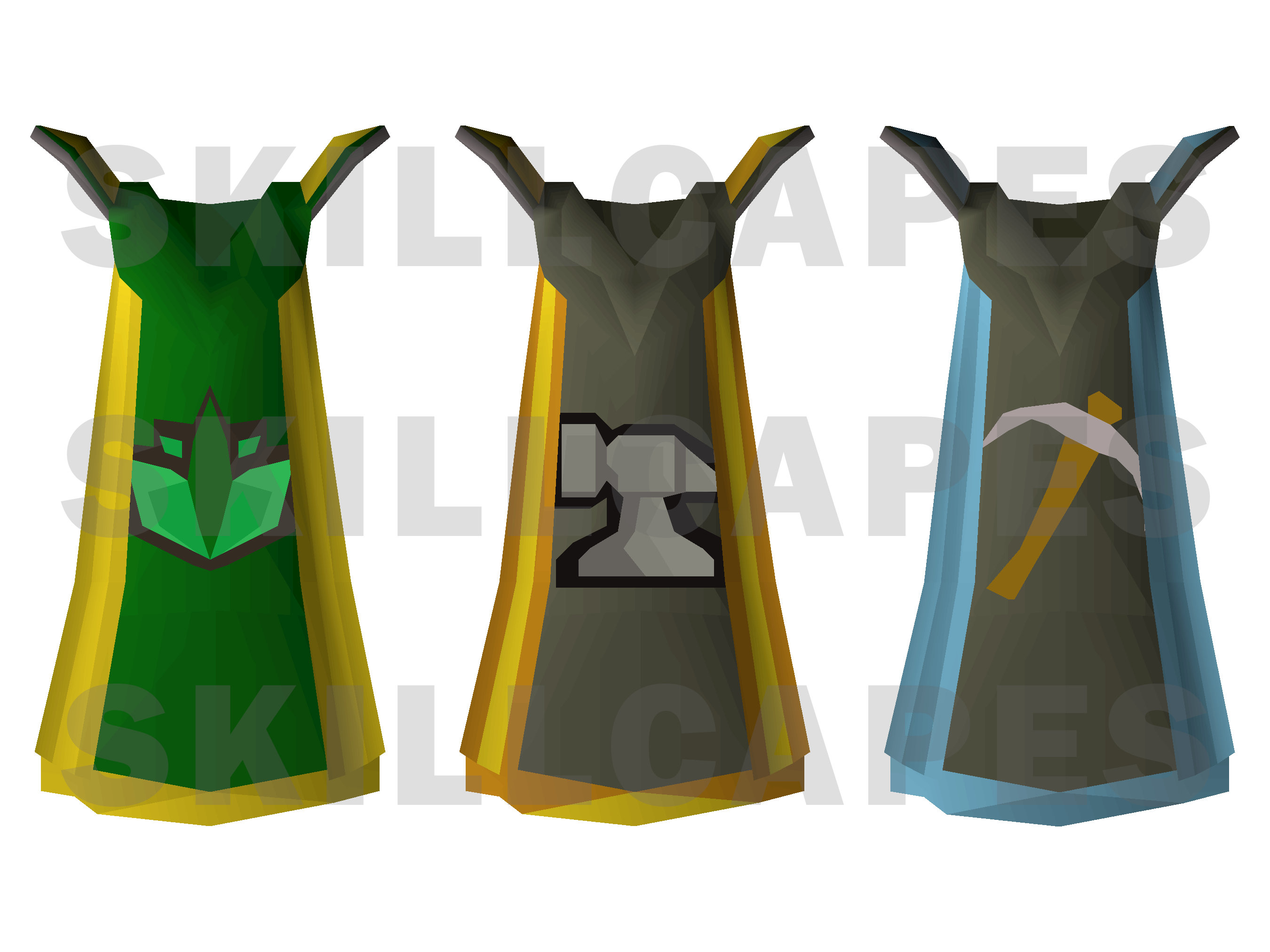OSRS Skillcape Pngs - 23 High Resolution Runescape Graphics - Great for ...