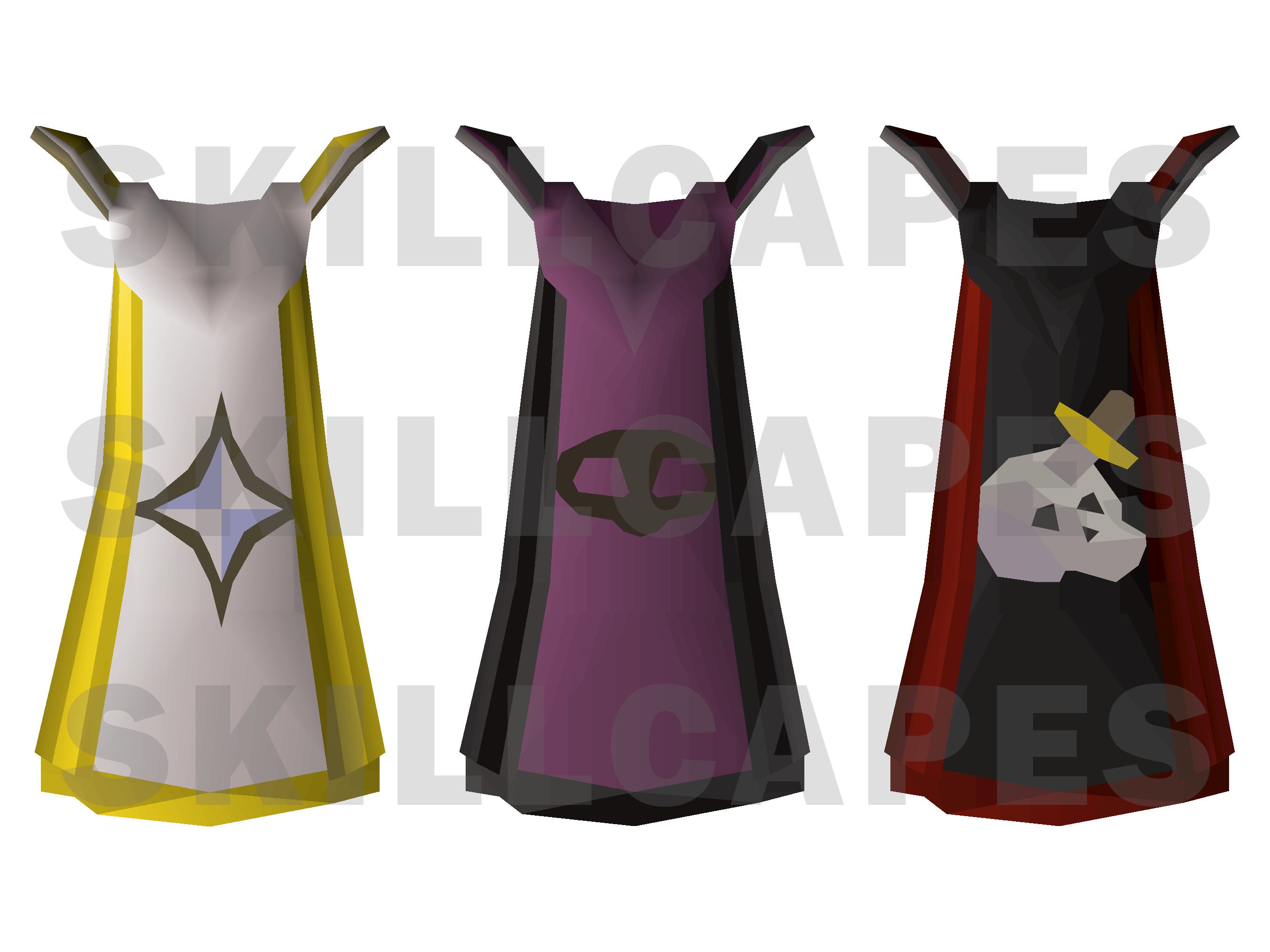 OSRS Skillcape Pngs - 23 High Resolution Runescape Graphics - Great for ...