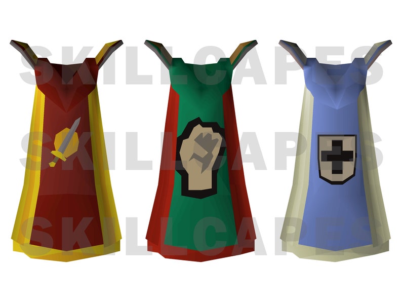 OSRS Skillcape Pngs - 23 High Resolution Runescape Graphics - Great for ...