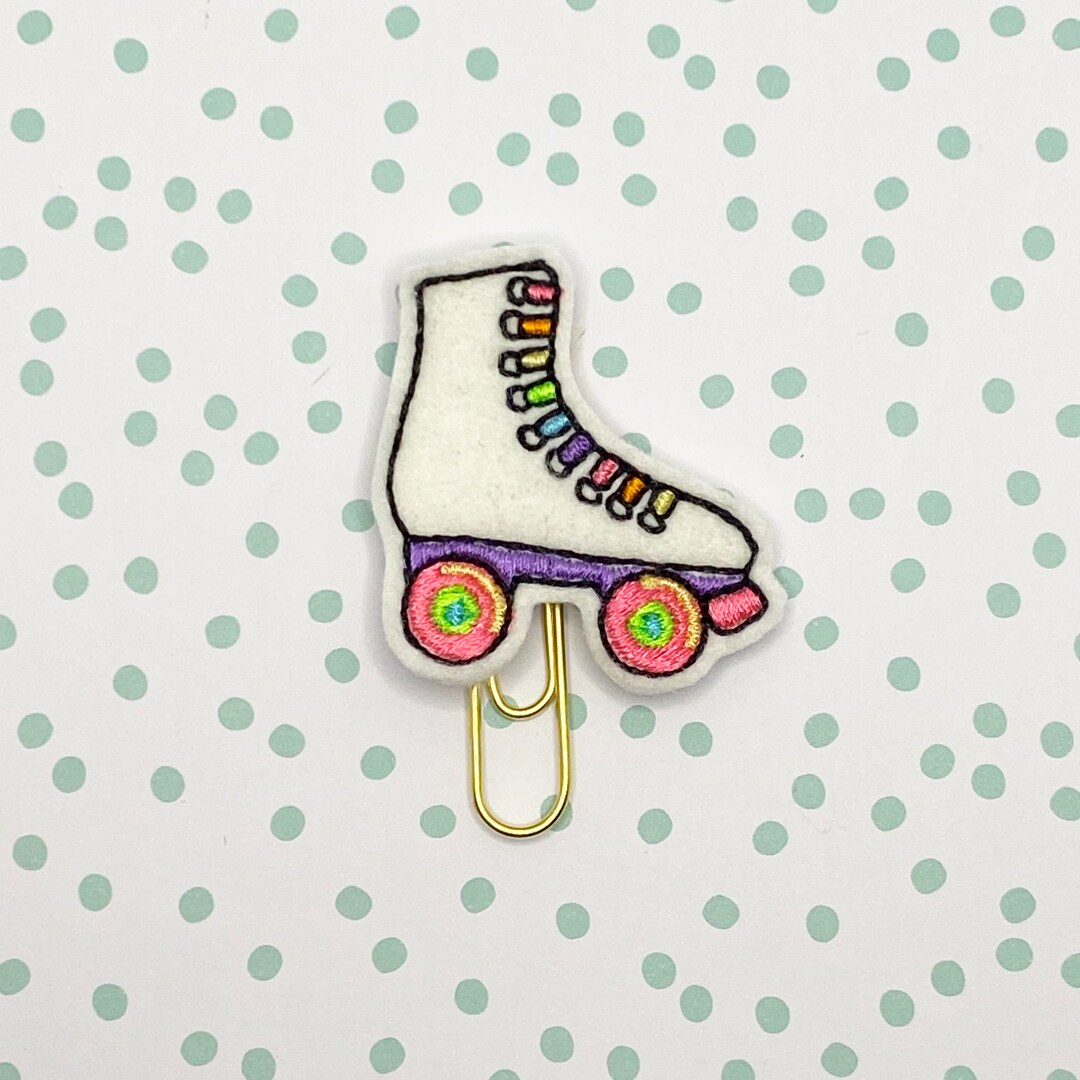 Planner Clip, Roller Skate, Eighties, Skate, Notebook Accessory ...