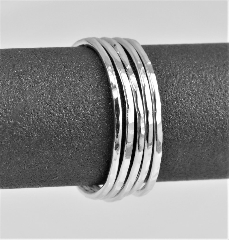 Dainty 925 Sterling Silver Stacking Ring Thin Ring Stack - Etsy