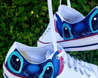 Lilo and Stitch Converse - Etsy