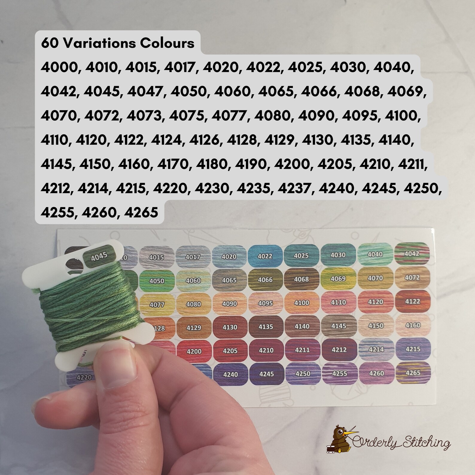 Color Bobbin Stickers or Labels for Cross Stitch Embroidery - Etsy
