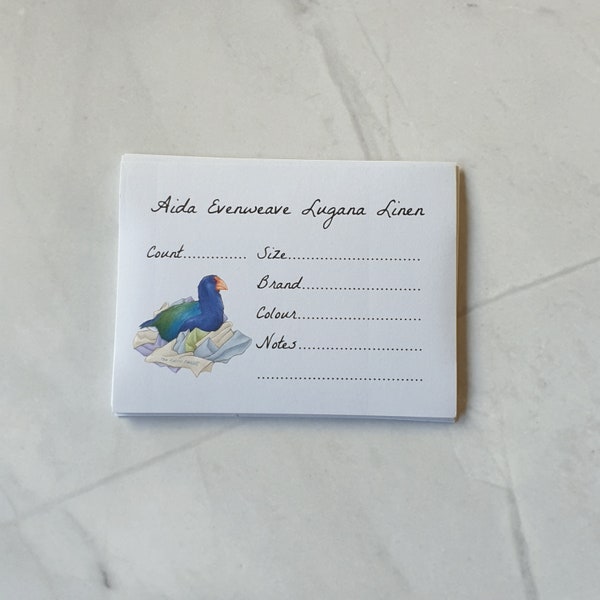 Cross Stitch Label - Etsy