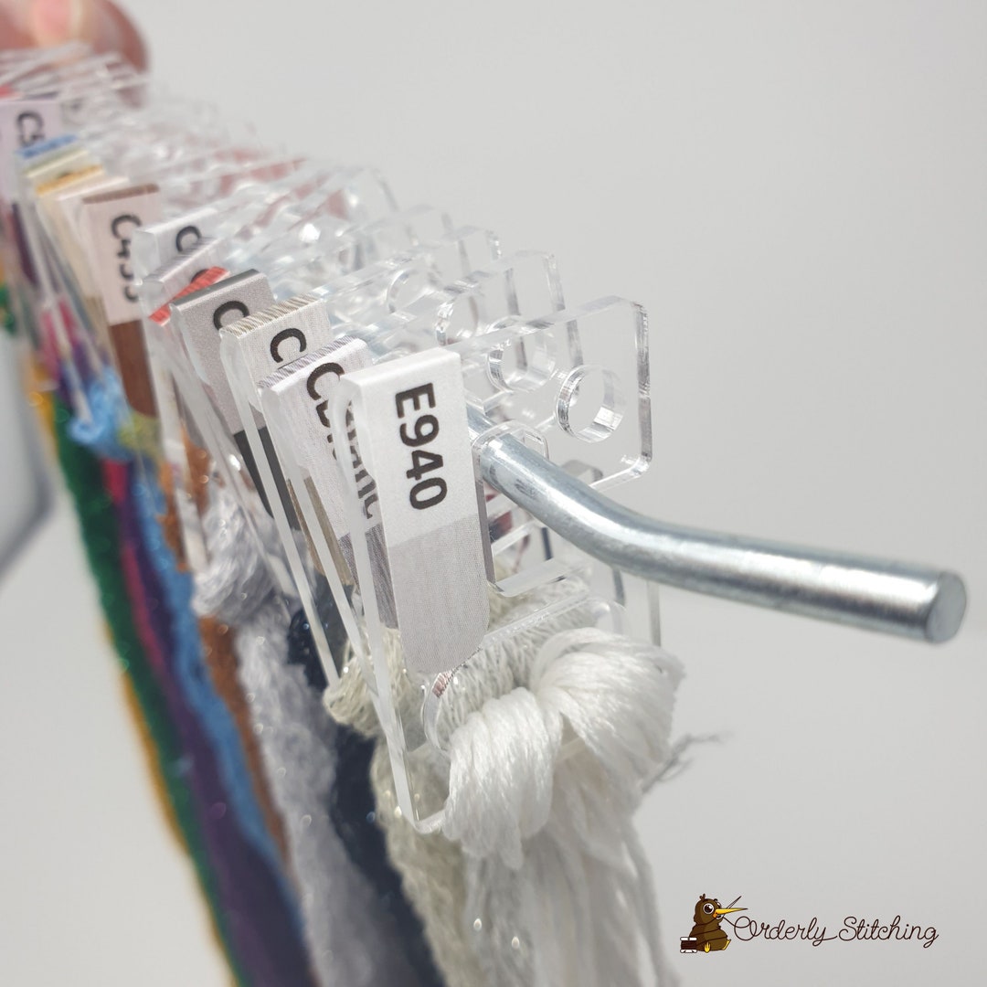 10 Small Pegboard Acrylic Thread Drops - Etsy