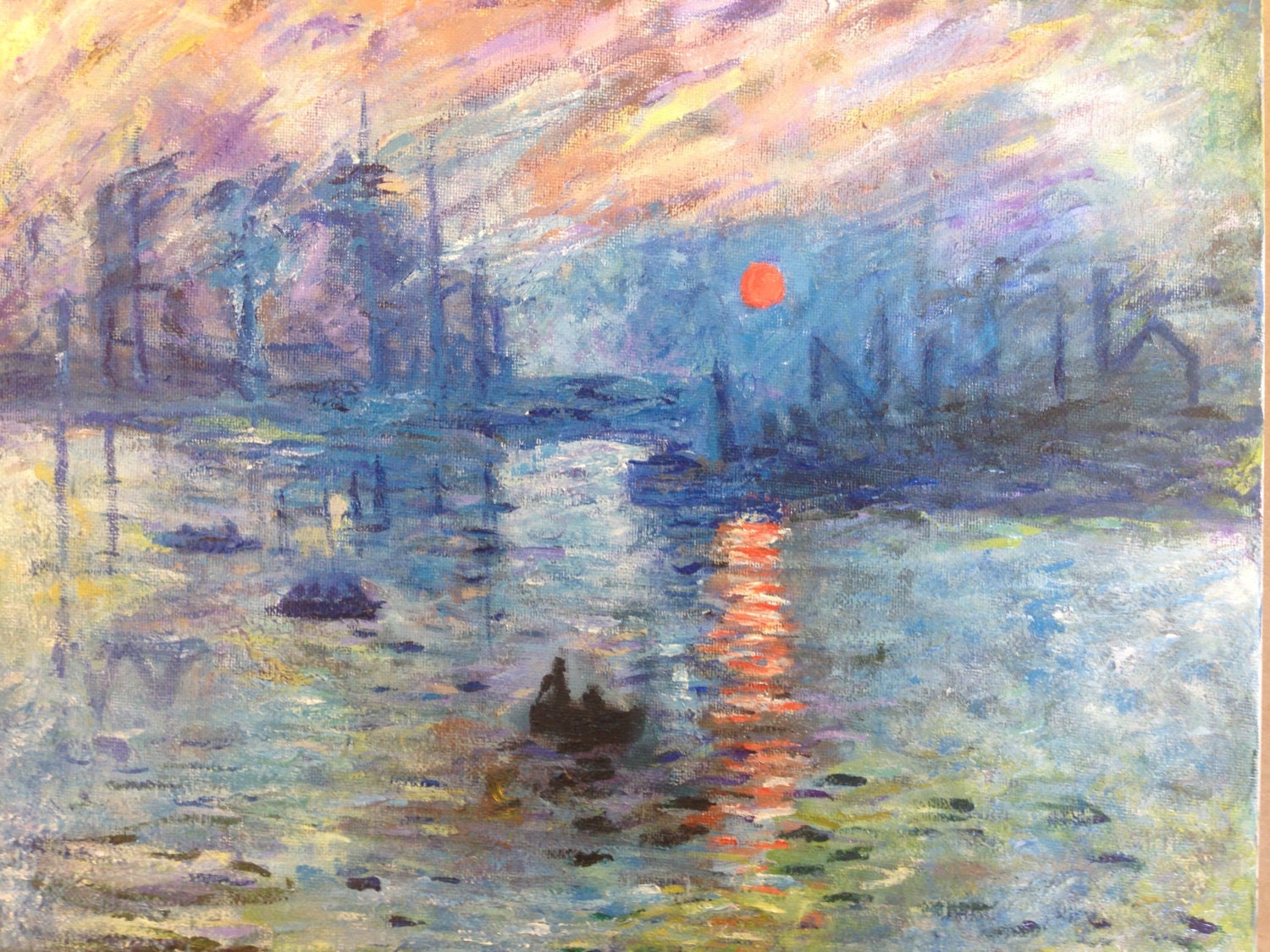 Define claude monet impression sunrise - menscommon