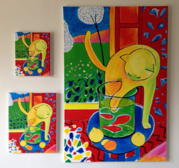 Matisse Red Fish And Sculpture