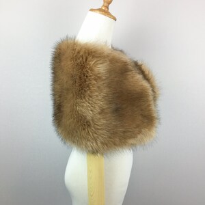 Brown Faux Fur Bridal Wrap, Wedding Fur Shrug, Bridal Fur stole fur ...
