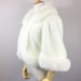 Ivory Faux Fur Coat, Ivory Fur Jacket, Bridal Fur Coat, Faux ...