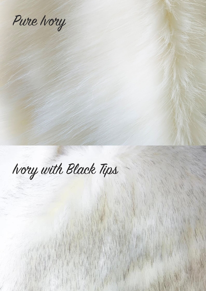 Faux Fur Swatches Samples / Faux Fur Fabric / Bridal Fur Shawl - Etsy