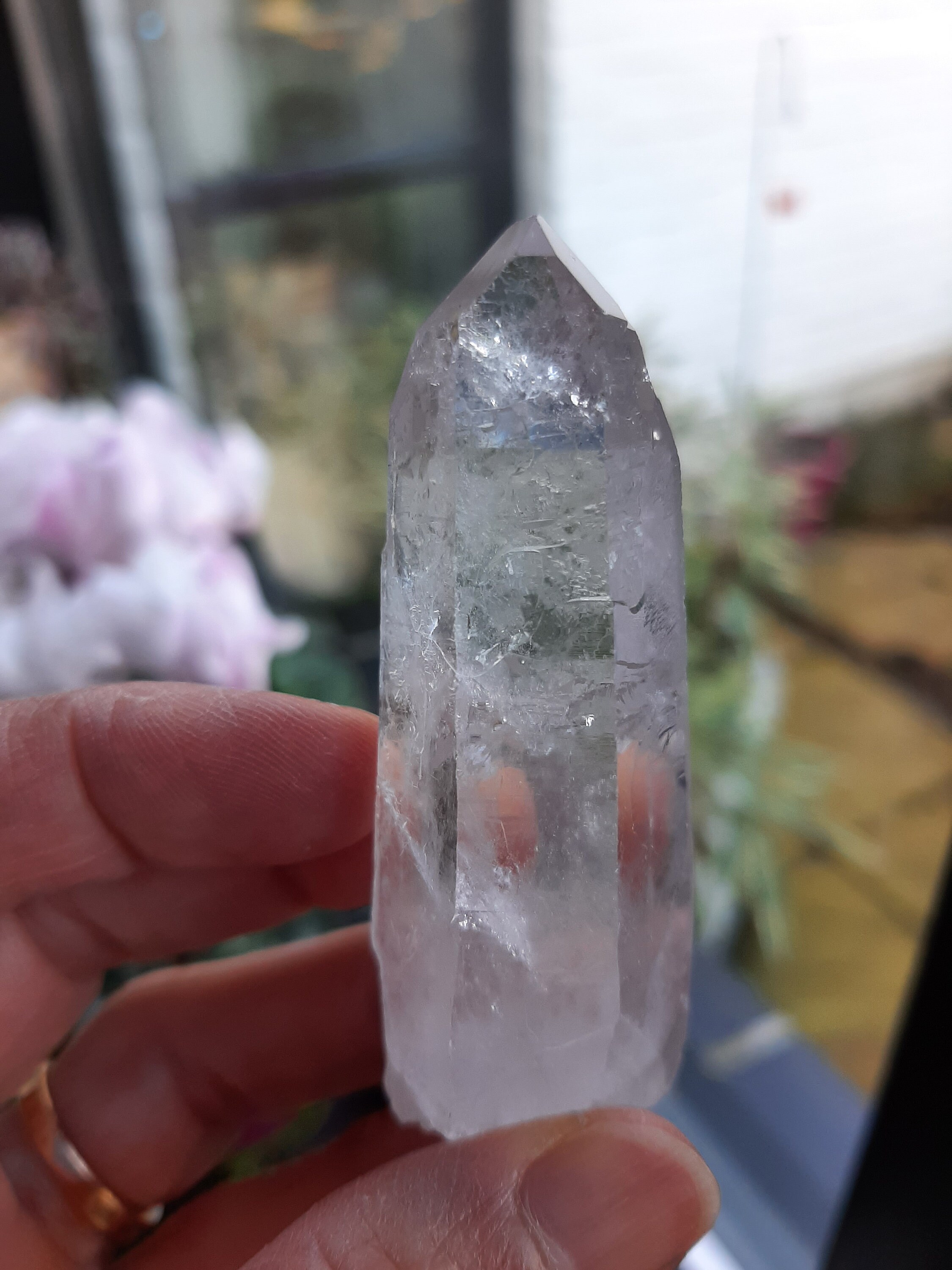 High Lustre Cathedral Quartz Crystal With Devic Temple From Diamantina ...