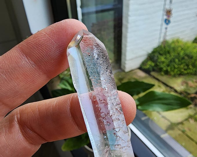 Isis Master Record Keeper Starbrary Quartz Crystal With Window, Imprint ...