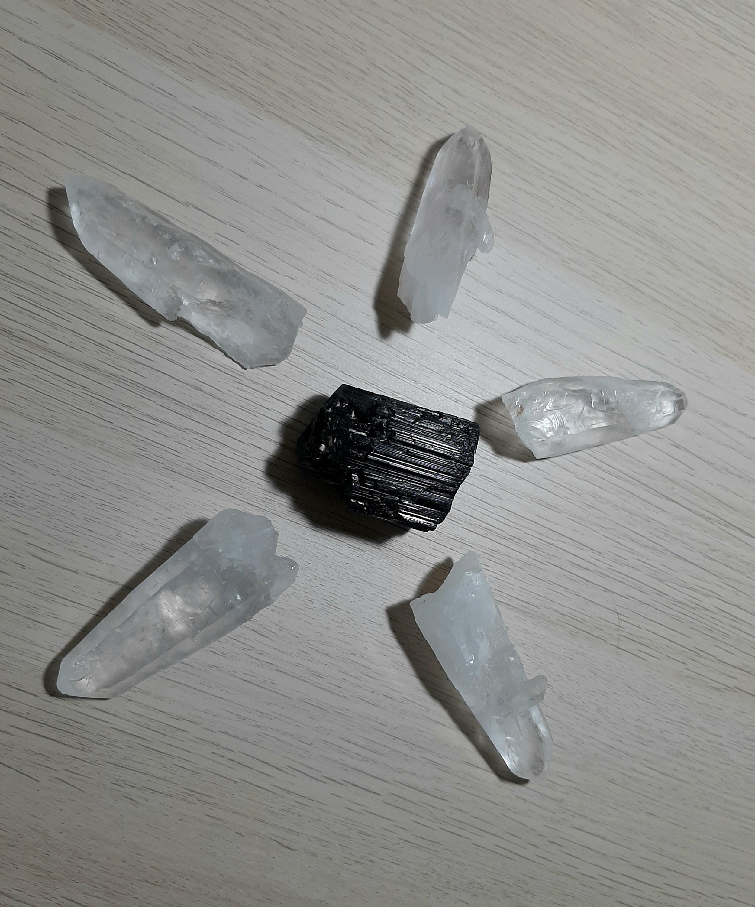 Grounding and Shielding Crystal Grid: Quartz Crystal Points - Etsy