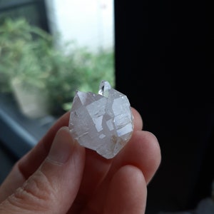 Petite Double Terminated Elestial Fenster Quartz Clusters From Imilchil ...