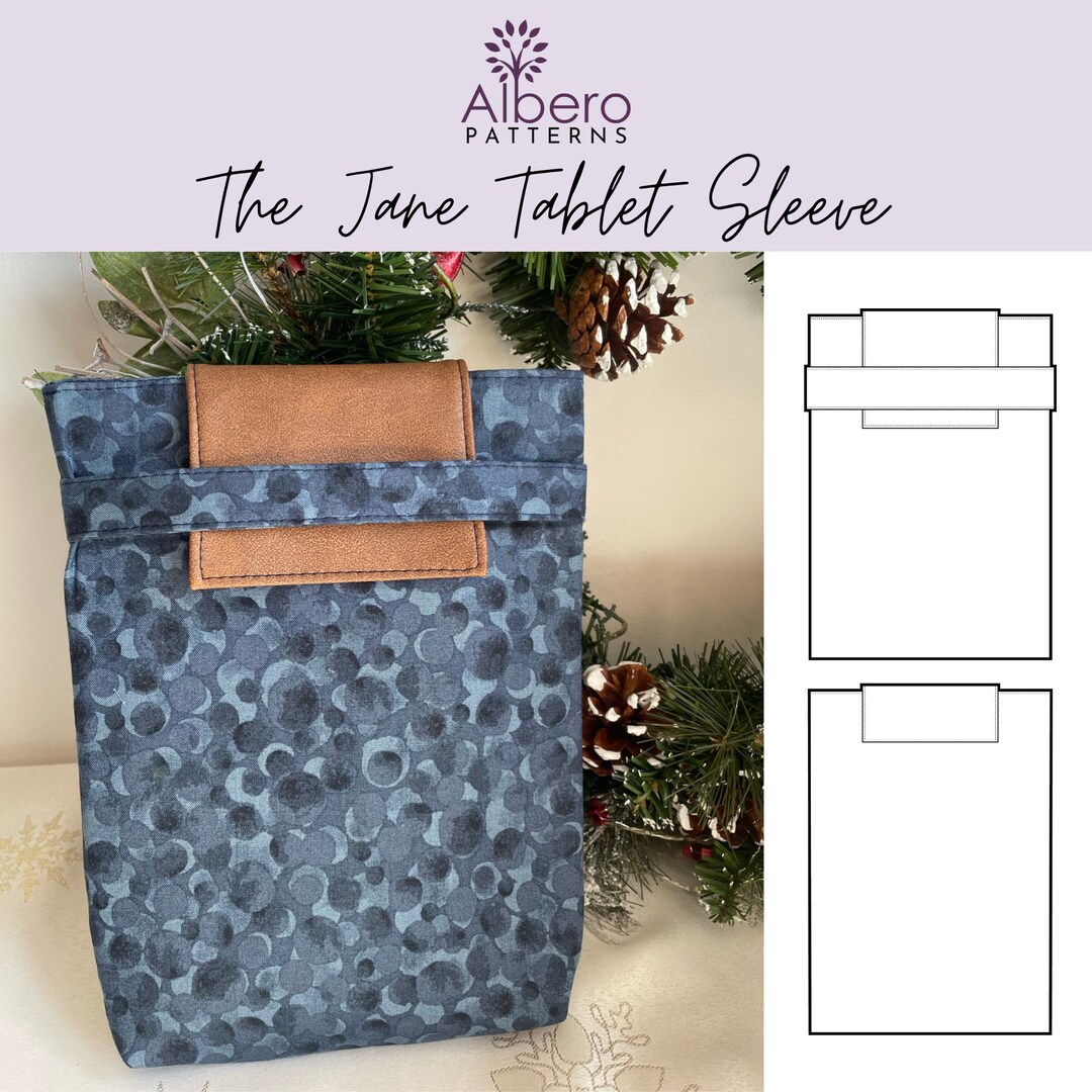 Jane Tablet Sleeve PDF Sewing Pattern // Simple and Easy Sewing Pattern ...