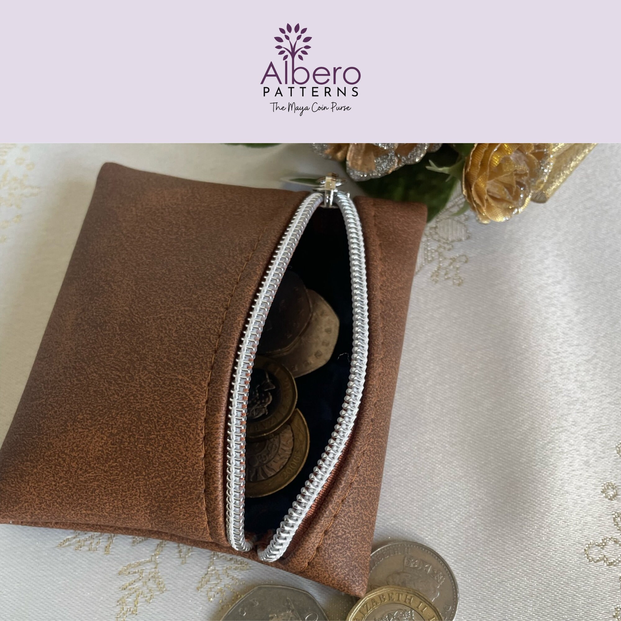 Maya Coin Purse PDF Sewing Pattern: Easy Beginner DIY - Etsy