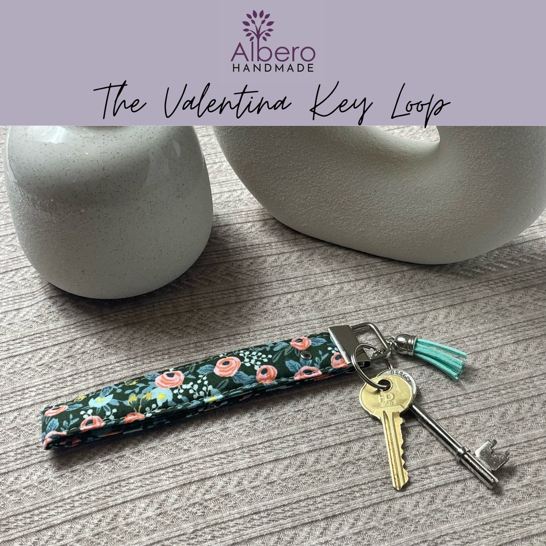 Valentina Key Loop - Fabric // Liberty, Rifle Paper Co and William ...