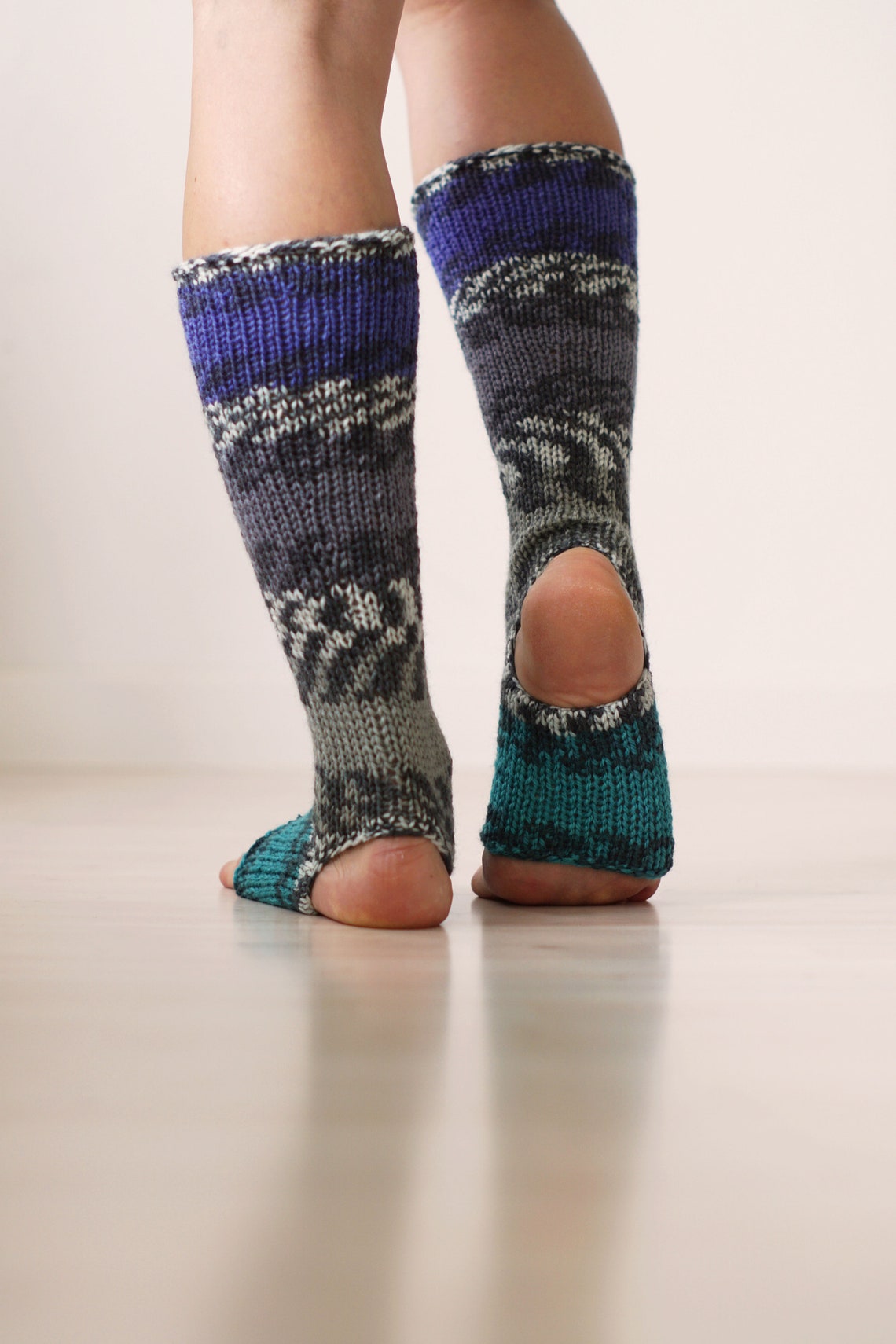 Lounge Socks Leg Warmers Socks for Yoga High Socks Comfy | Etsy