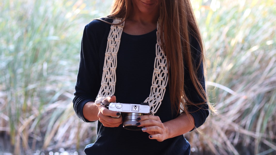 Wide Camera Strap Macrame Strap for Camera Compatible With - Etsy