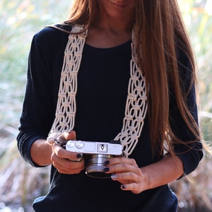 Wide Camera Strap, Macrame Strap for Camera, Compatible With Canon ...