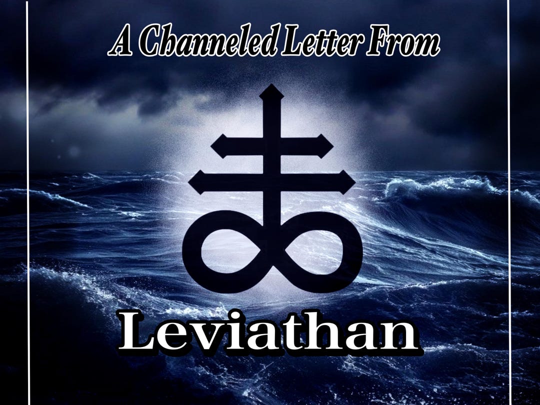 Channeled Letter/reading From Leviathan - Etsy