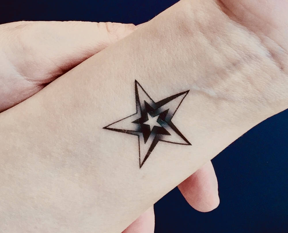 Star Tattoo Designs For Men On Wrist