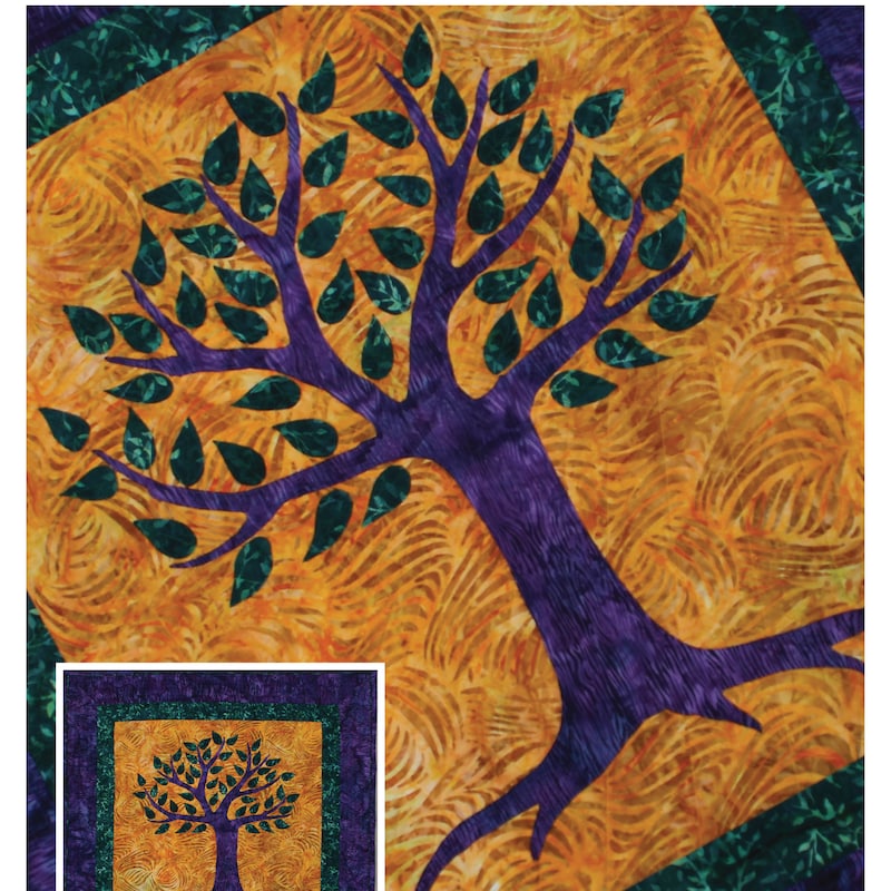 Tree of Life Quilt - Etsy